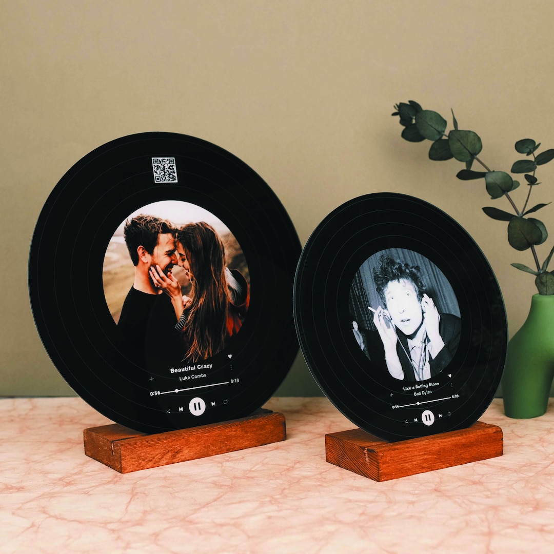 Personalized Vinyl Record, Anniversary Gift for Friends, Birthday Gifts ...