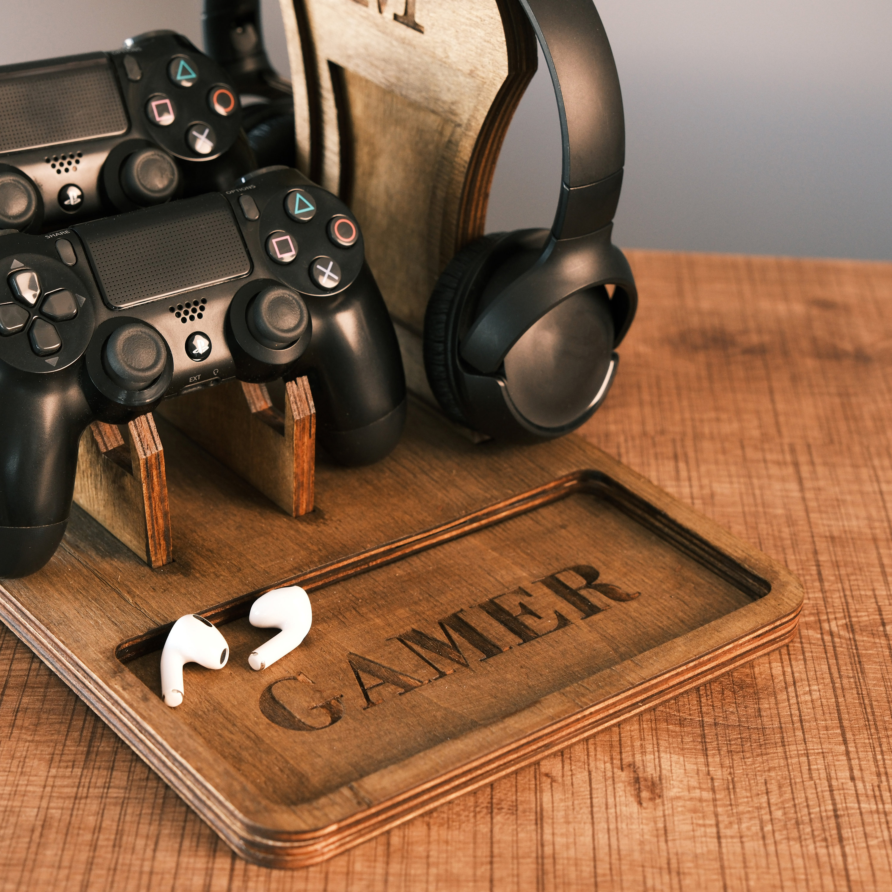Controller and Headset Stand, Gamer Room Decor, Graduation Gift for Him ...
