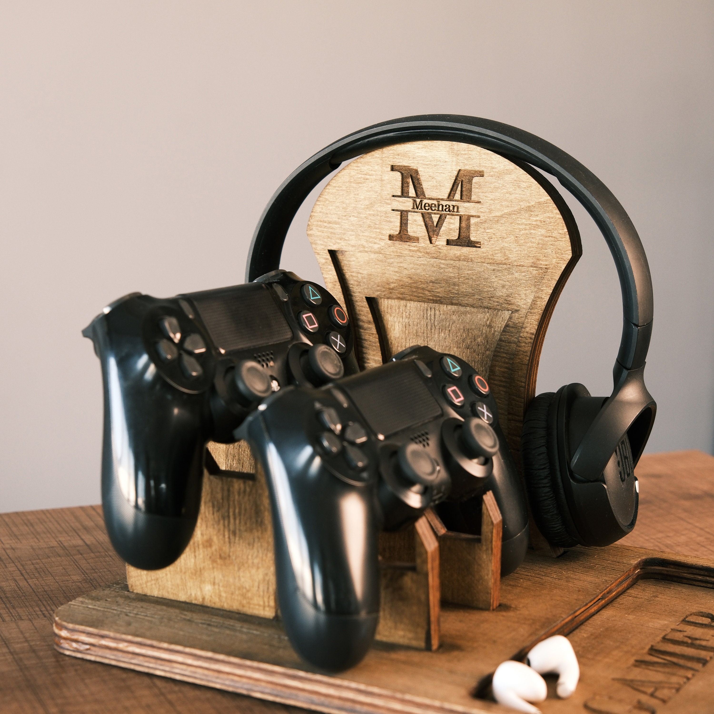 Controller and Headset Stand, Gamer Room Decor, Graduation Gift for Him ...
