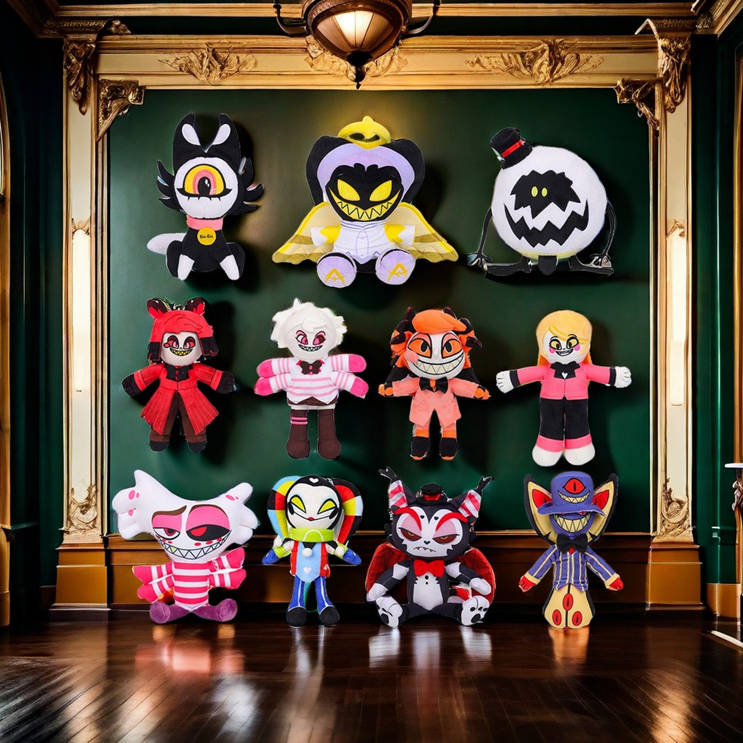 Fizzarolli Plushie Hazbin Hotel Anime Merch Helluva Boss Hazbin Hotel ...