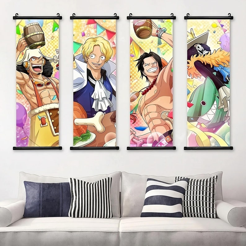 Zoro Canvas Print, One Piece Poster, Straw Hat Pirates, Party Theme ...