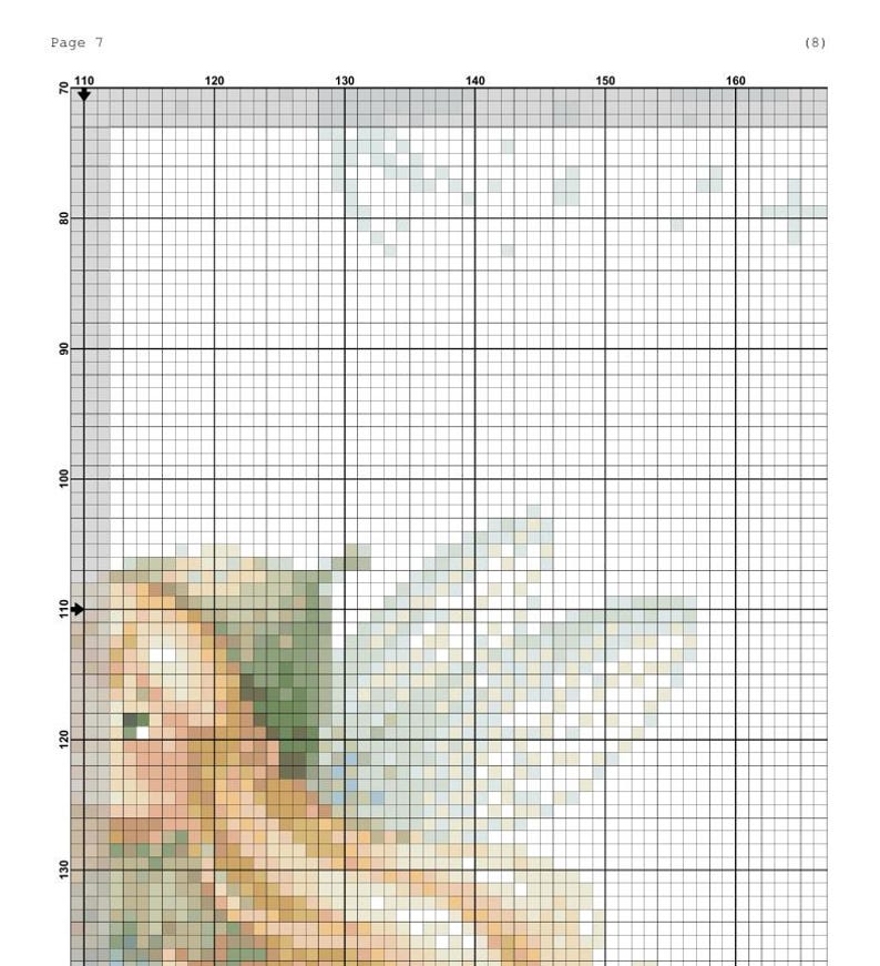 January Snowdrop Fairy Girl Cross Stitch Pattern | Birth Flower Fairies ...