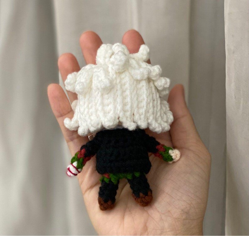 Crochet Baby Nagito Komaeda Servant Danganronpa PDF Pattern Crochet ...