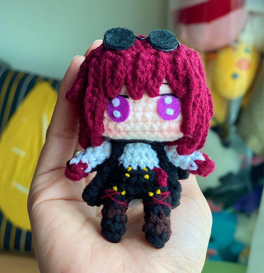 Crochet Baby Kafka Honkai Star Rail PDF Pattern Crochet Amigurumi - Etsy