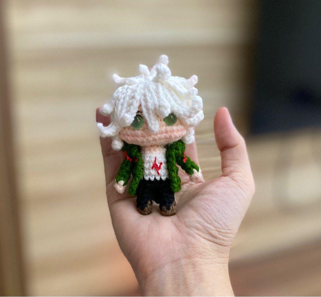 Crochet Baby Nagito Komaeda Danganronpa PDF Pattern Crochet Amigurumi ...