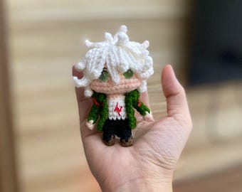 Crochet Baby Nagito Komaeda Servant Danganronpa PDF Pattern Crochet ...