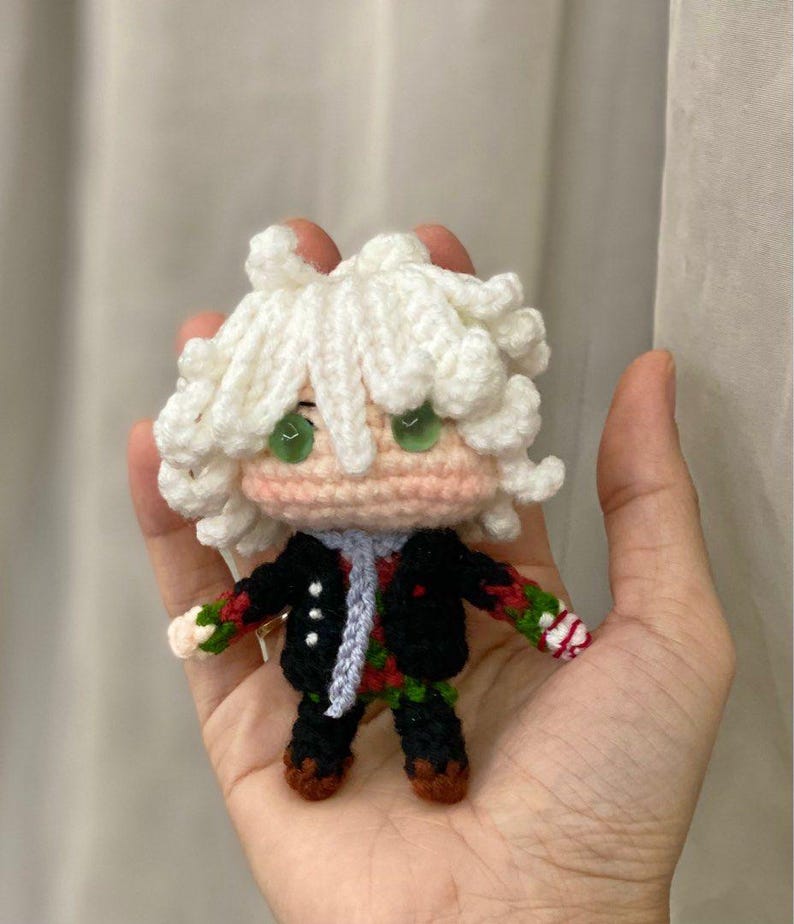 Crochet Baby Nagito Komaeda Servant Danganronpa PDF Pattern Crochet ...