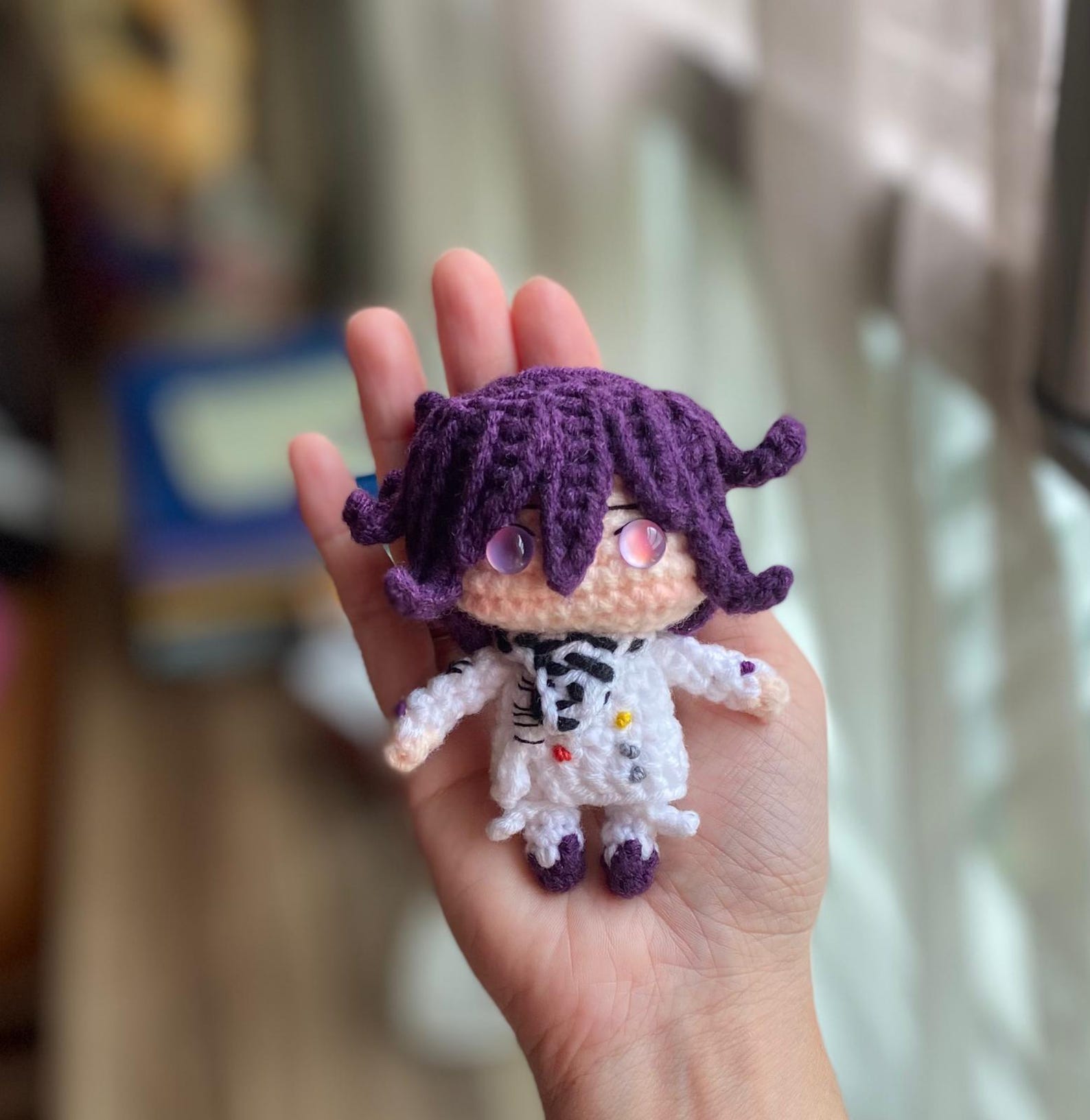 Crochet Baby Kokichi Oma Danganronpa PDF Pattern Crochet Amigurumi ...