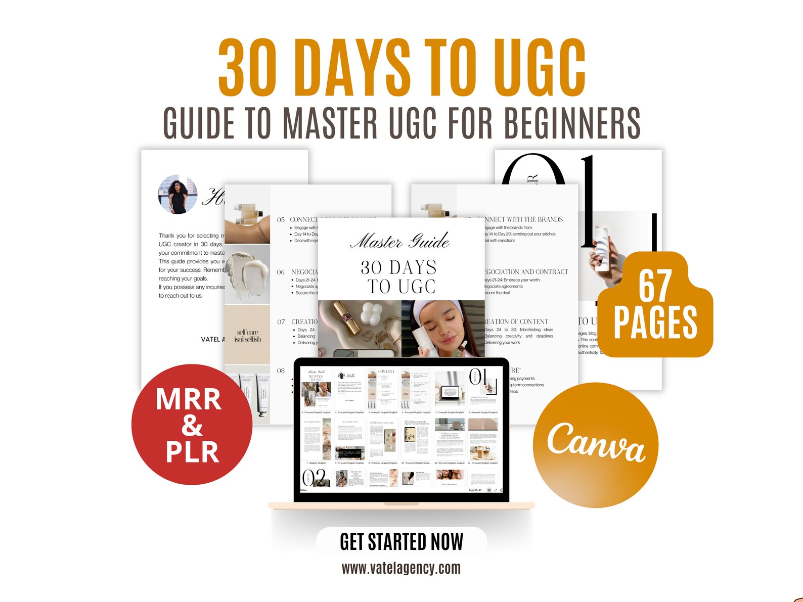 Ebook Beginner Guide to UGC Become a UGC Creator in 30 Days Social ...