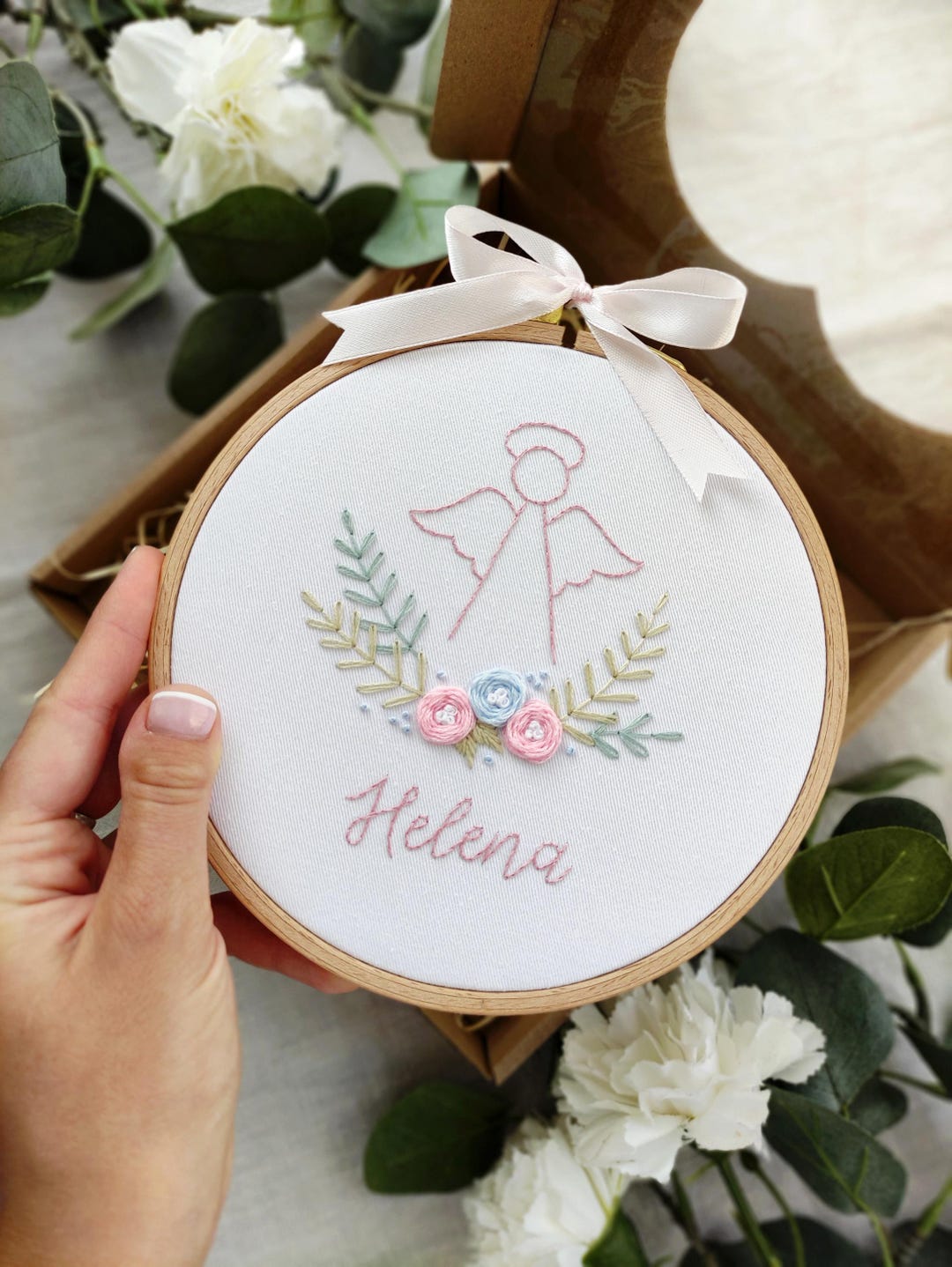 Custom Gift for Baby Girl, Guardian Angel for Girl, Personalized Gift ...
