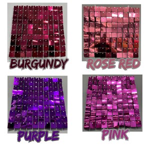 Wonderful Square Sequin Background, Sequin Wall Panels, Party Decor - Etsy