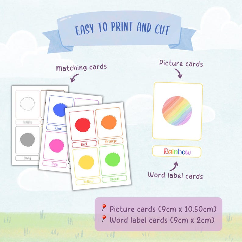 Color Flash Cards, Teaching Colors, Printable Color Flash Cards, Color ...