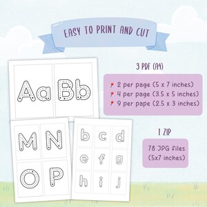 ABC Flash Cards, Printable Tracing Alphabet Letters, Printable Alphabet ...