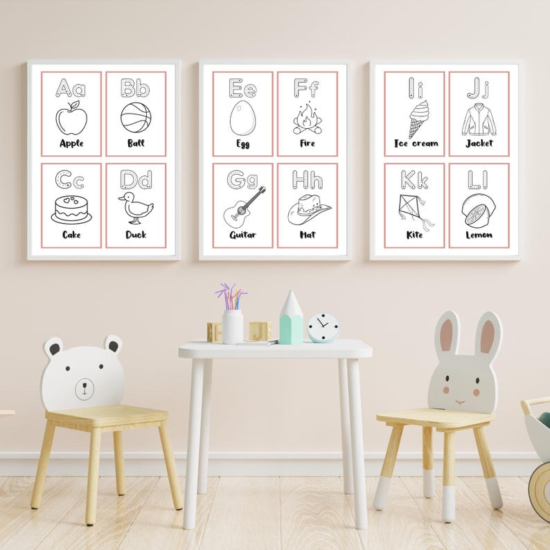 Printable Tracing Alphabet Letters, ABC Flash Cards, Alphabet Flash ...