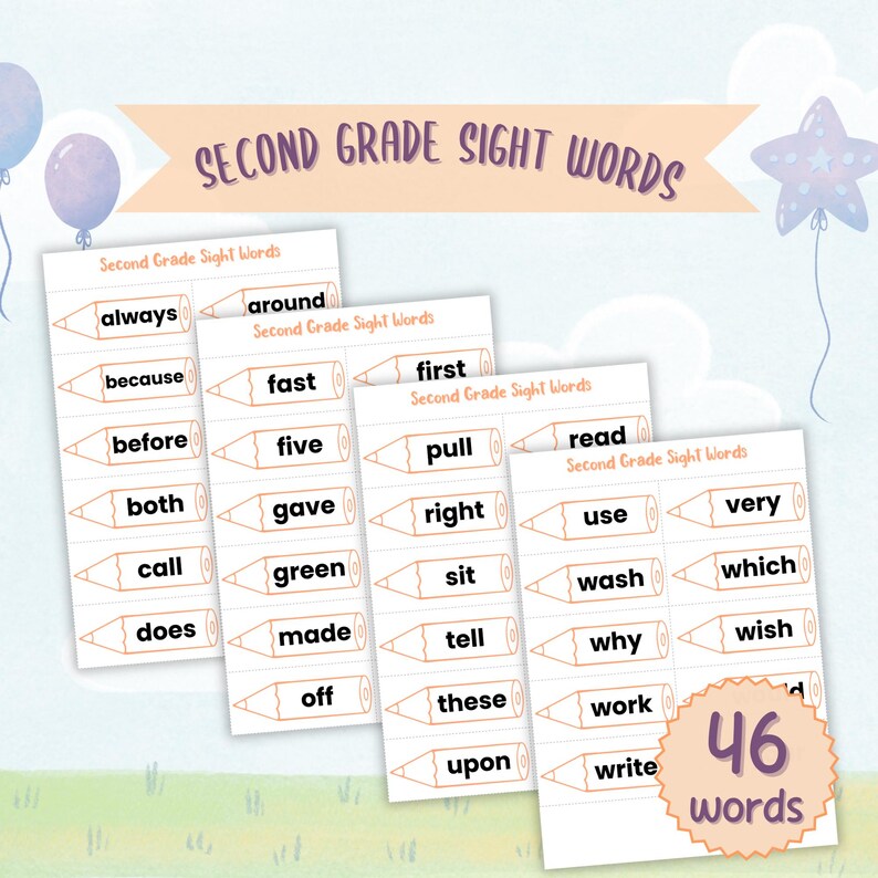 Sight Words, Dolch Sight Words, Kindergarten Sight Words, Phonics for ...