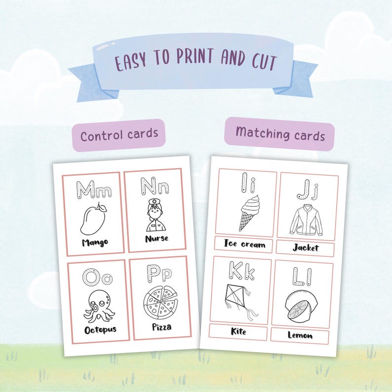 Printable Tracing Alphabet Letters, ABC Flash Cards, Alphabet Flash ...