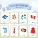 Clothing Flash Cards, Montessori Cards, Vocabulary Learning, Preschool ...