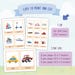 Transportation Flashcards, Printable Flashcards, Preschool Education ...