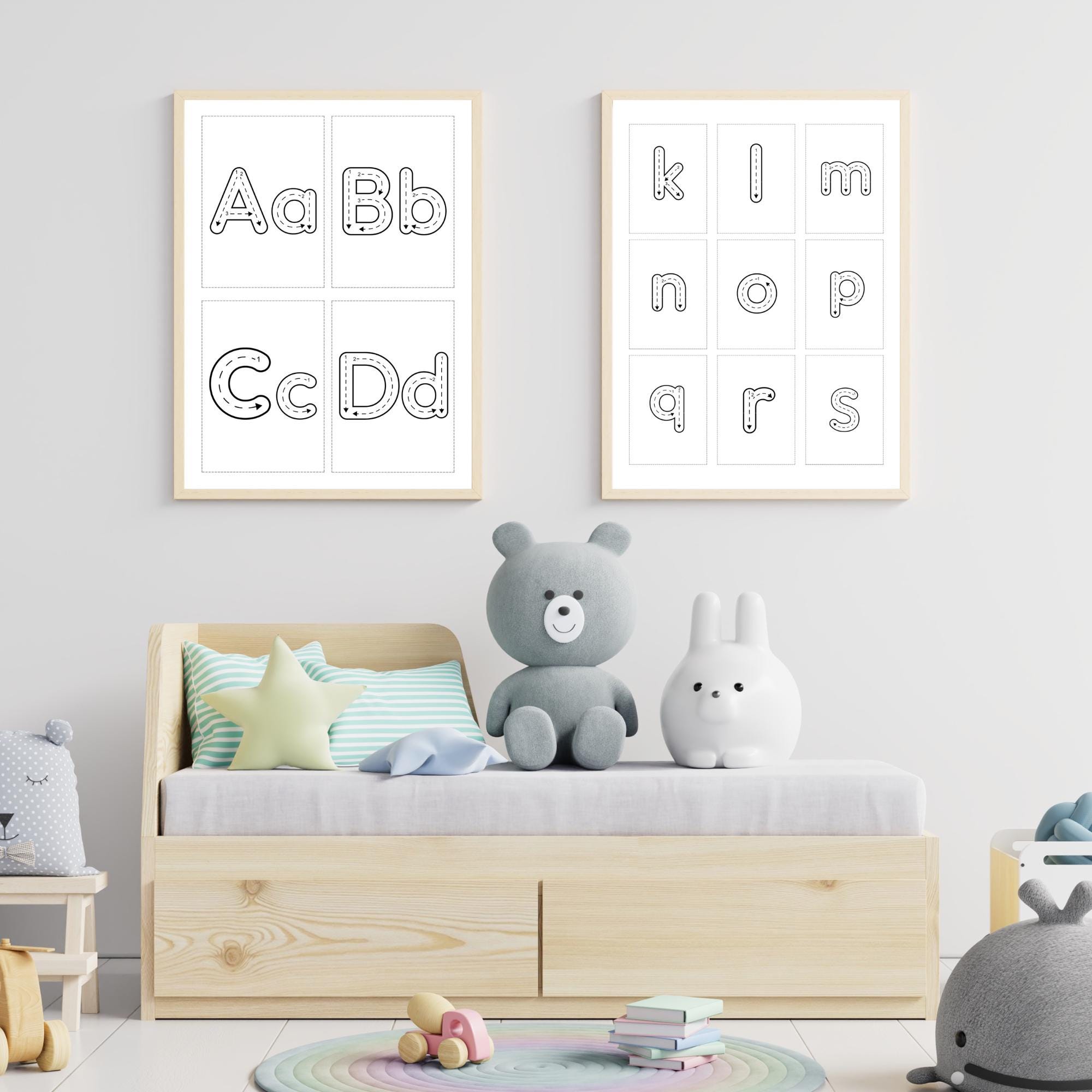 ABC Flash Cards, Printable Tracing Alphabet Letters, Printable Alphabet ...