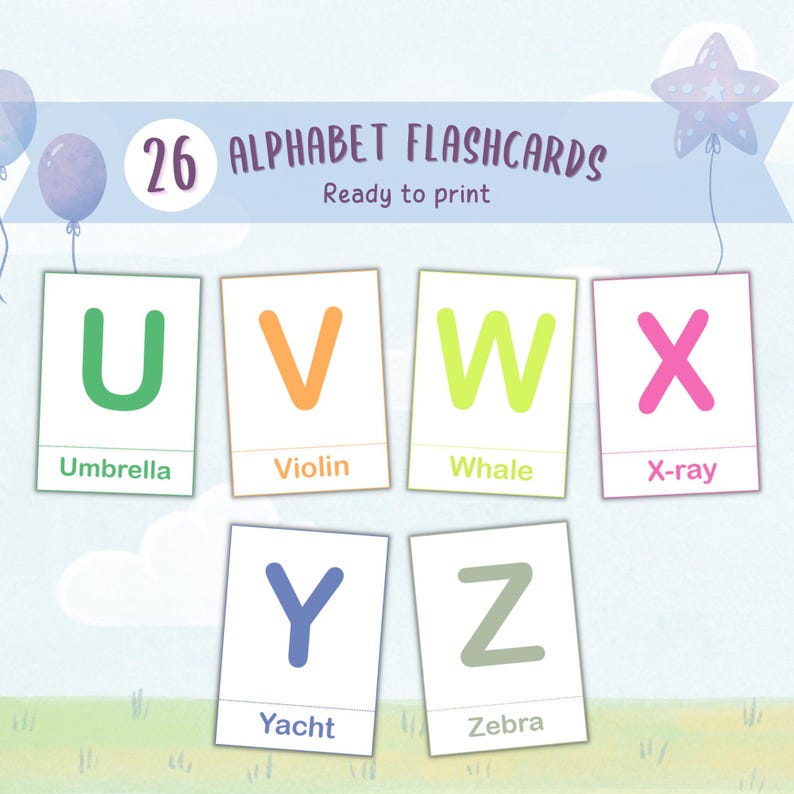 Abc Flash Cards, Printable Abc Flash Cards, Alphabet Flash Cards, Language Study, Learning to ...