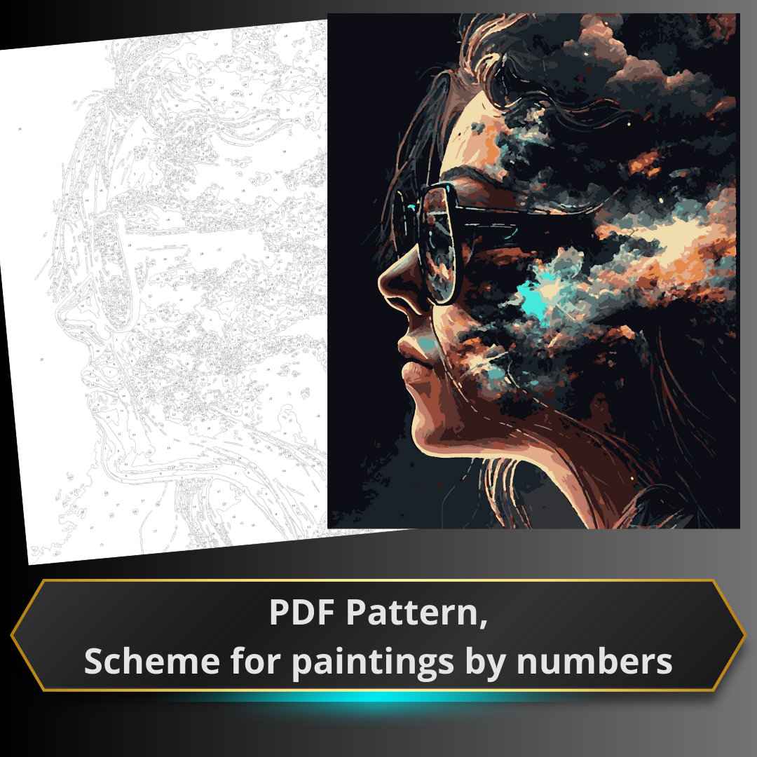 Digital Paint by Numbers PDF - Printable Kit for Stress-relieving ...
