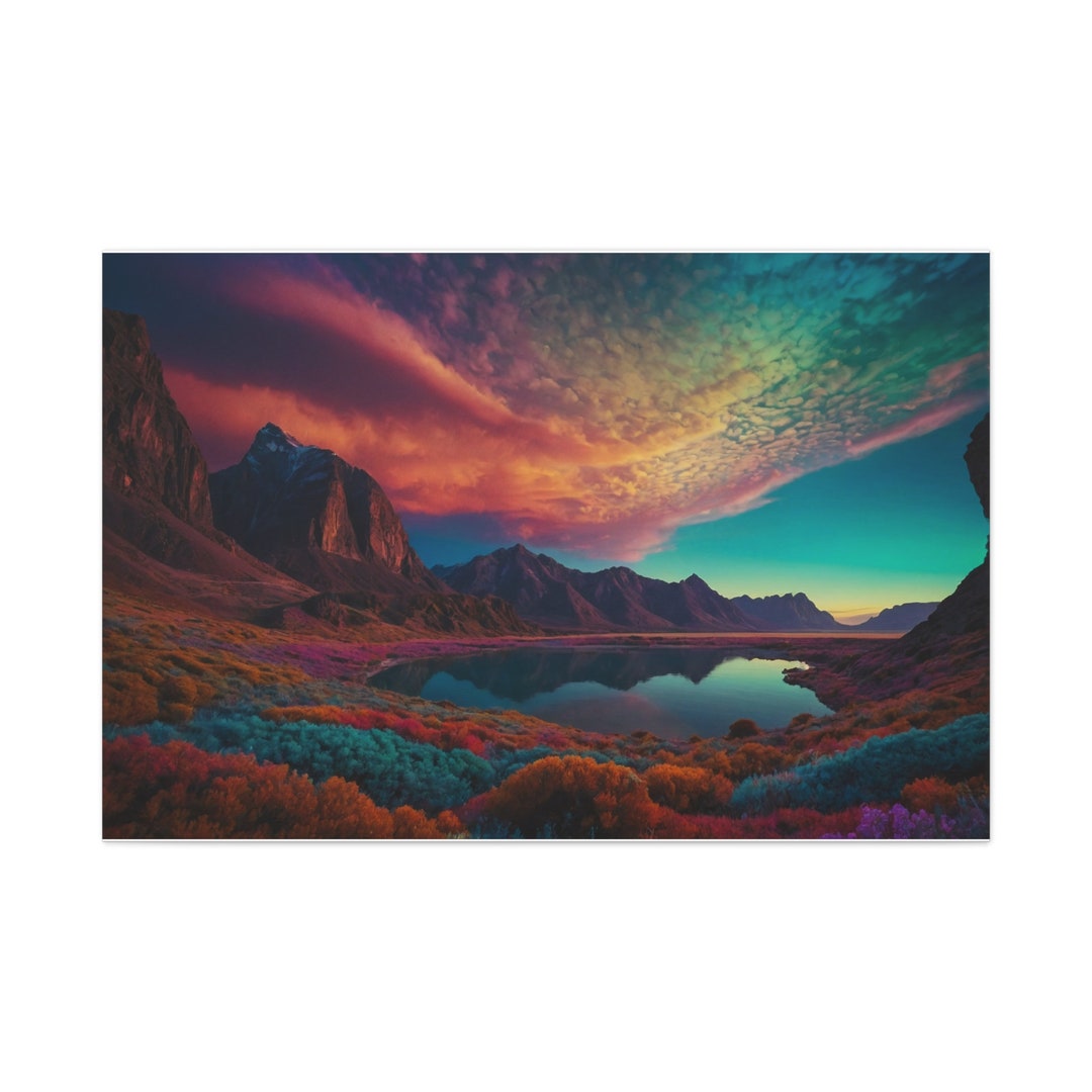 Surreal Escapes: Psychedelic Canvas Prints for Mindful Exploration ...
