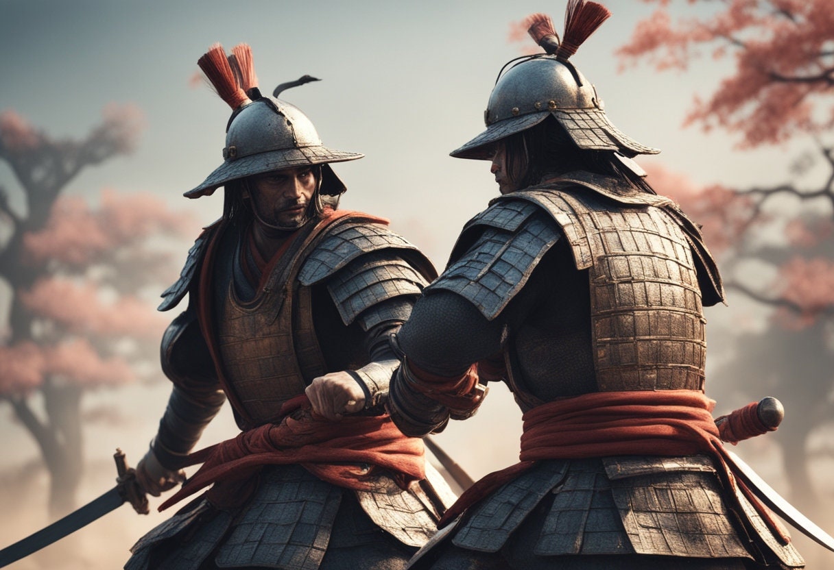 Samurai Duel - Etsy