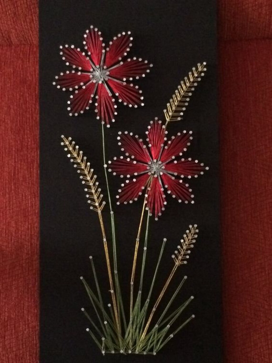 String Art Pattern & Instructions DIY String Art Patterns String Art Tutorial String Art ...