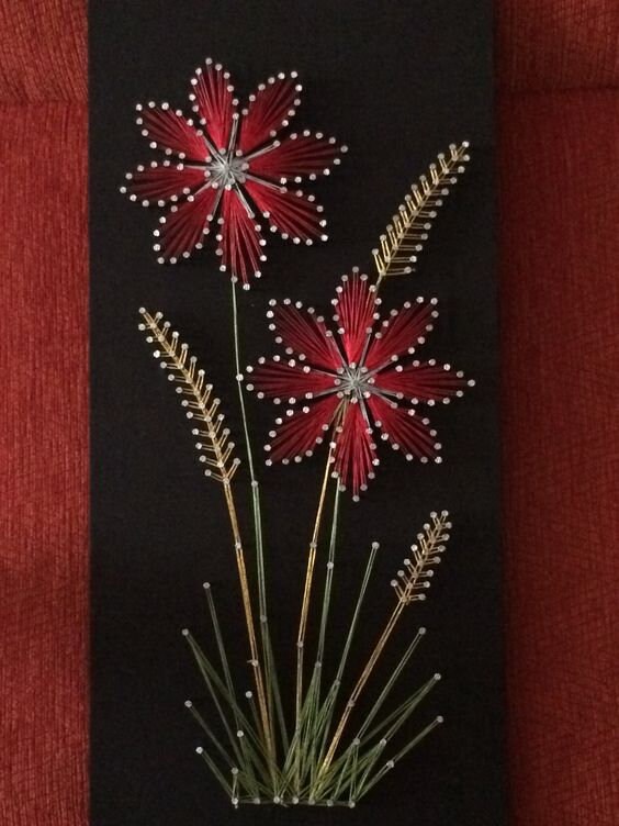 String Art Pattern & Instructions DIY String Art Patterns String Art ...