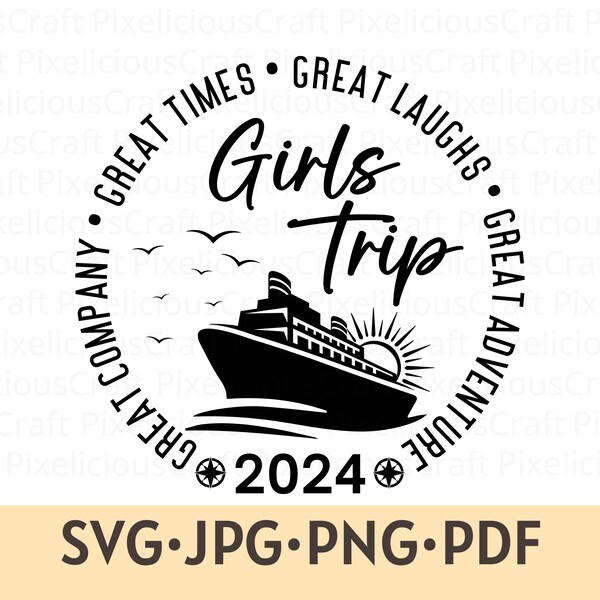 Girls Trip Svg - Etsy