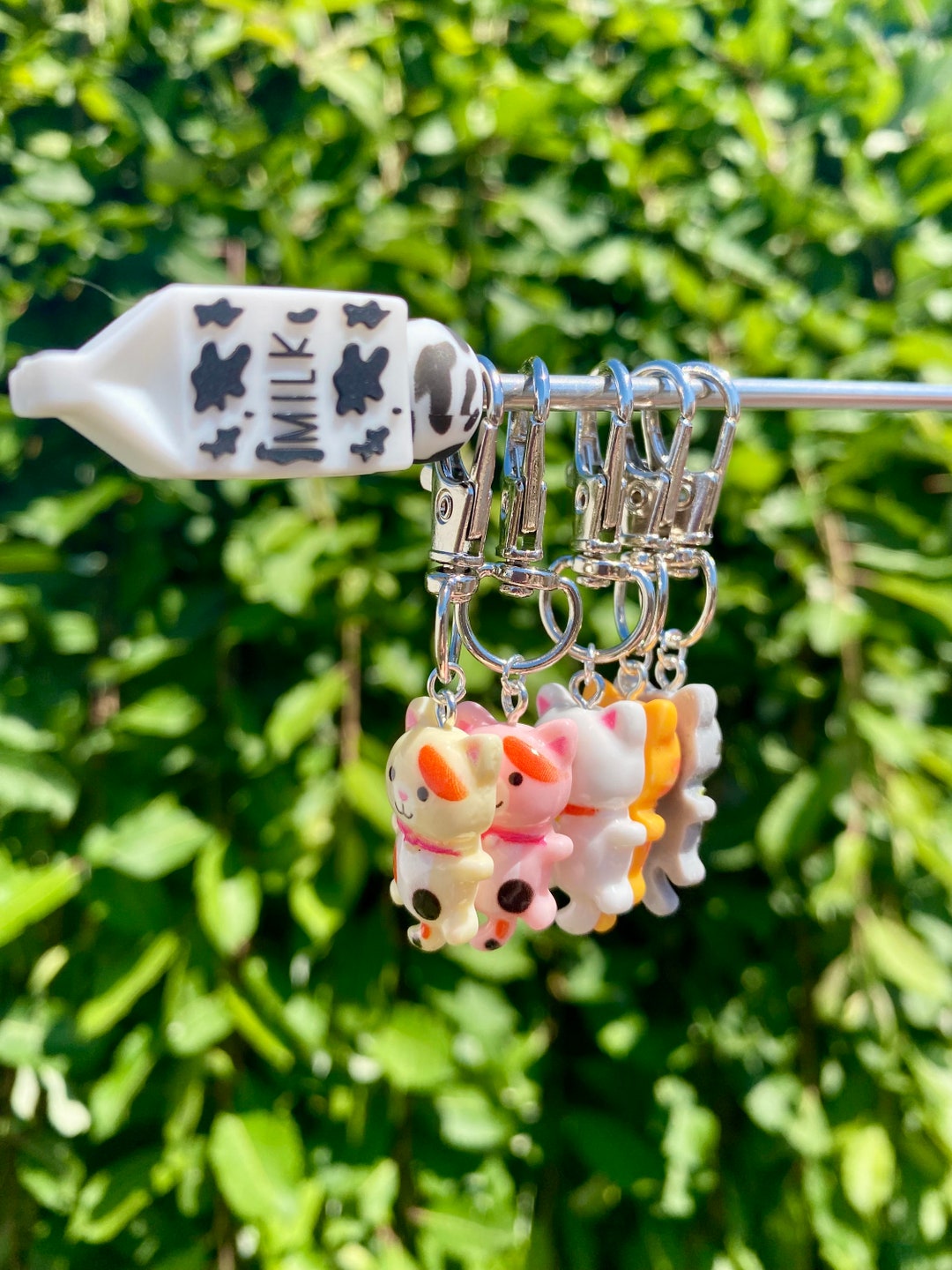 Cat Stitch Markers Stitch Markers Kitty Crochet Stitch Markers Crochet ...