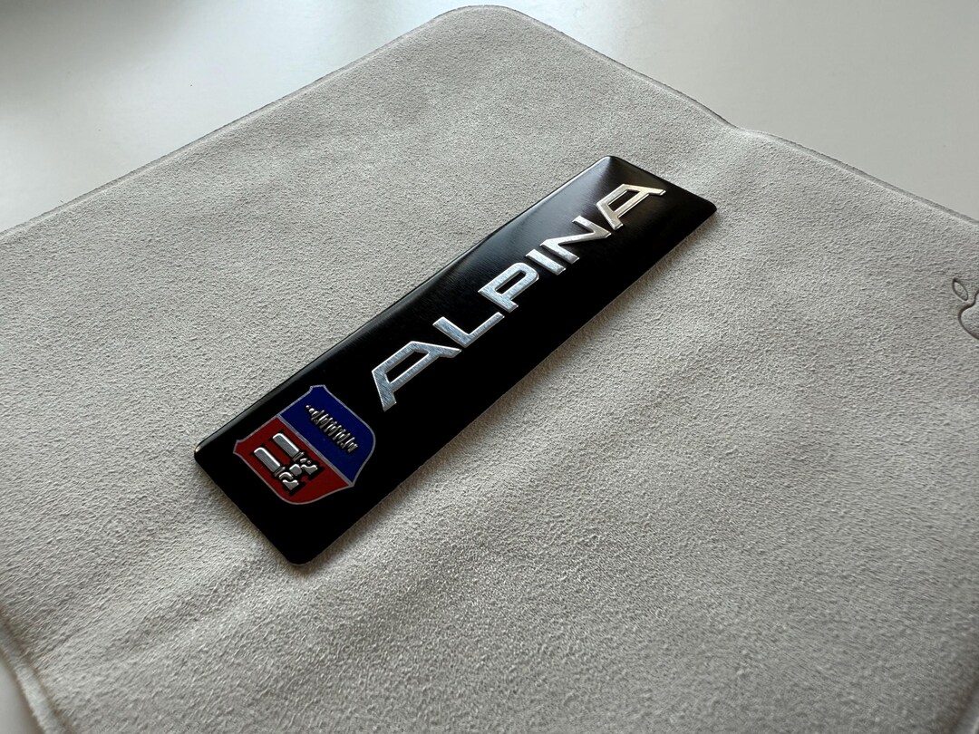 BMW ALPINA Motorsport Emblem - Special Metal Badge - Etsy