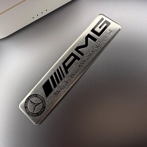 Mercedes-benz AMG SLK Webspecial Metal Badge 12cm X 2.6cm Premium ...