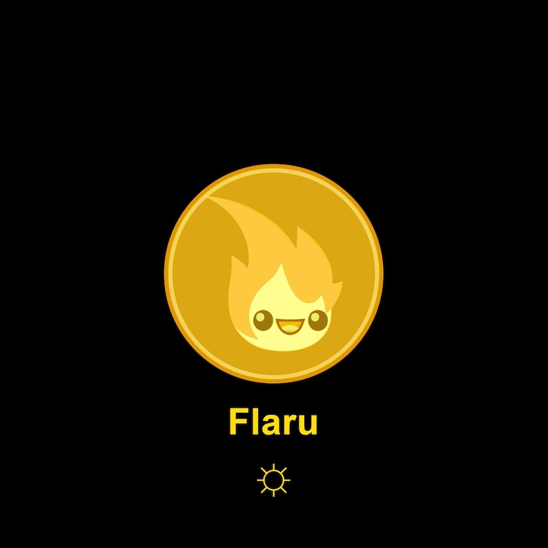 Flaru Original Sun Art + Tokens - Etsy