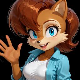 Sonic Emotes Pack: Sally Acorn Twitch Discord Youtube Stickers Bundle ...