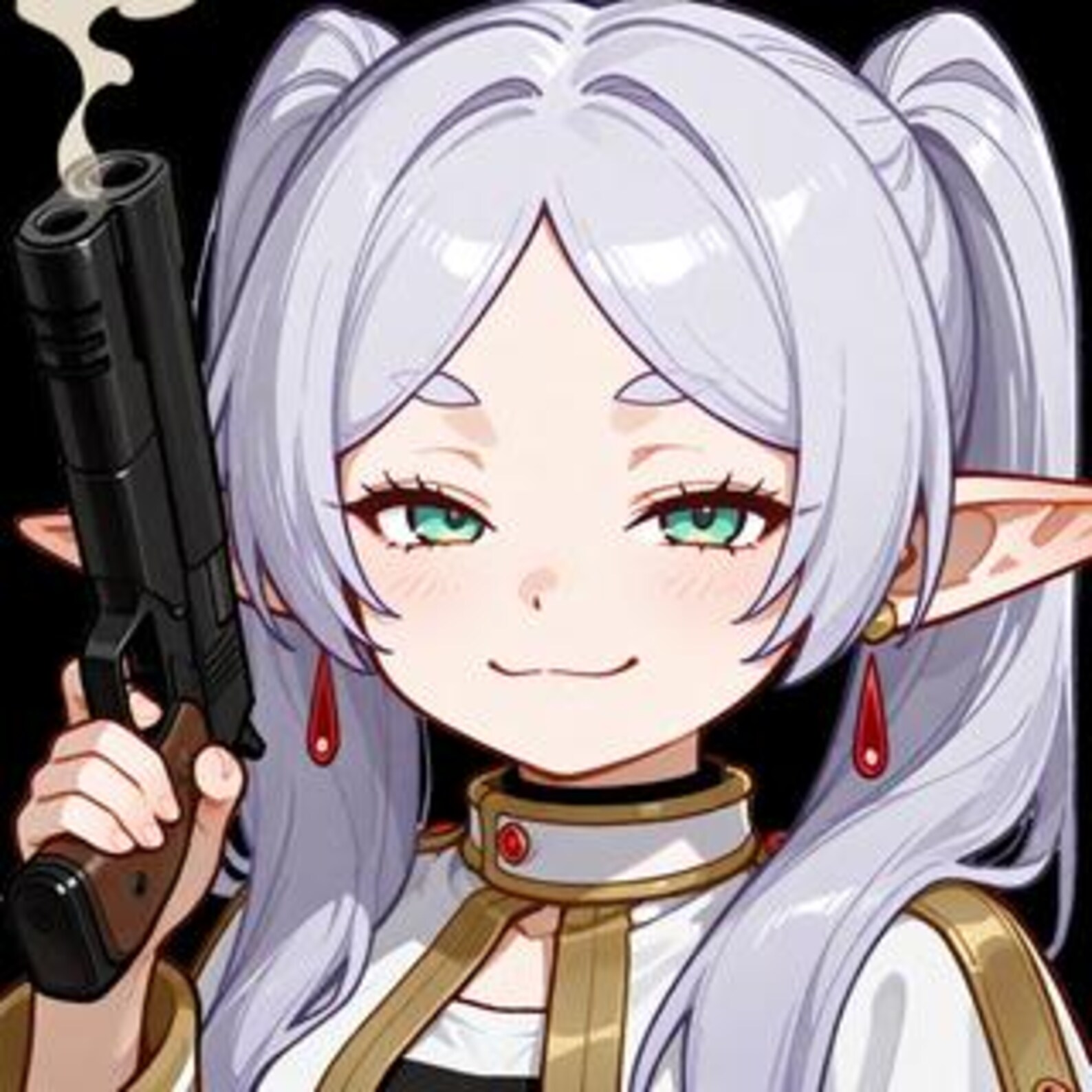 Frieren, Beyond Journeys End, Twitch, Discord, Youtube, Stream Emote ...