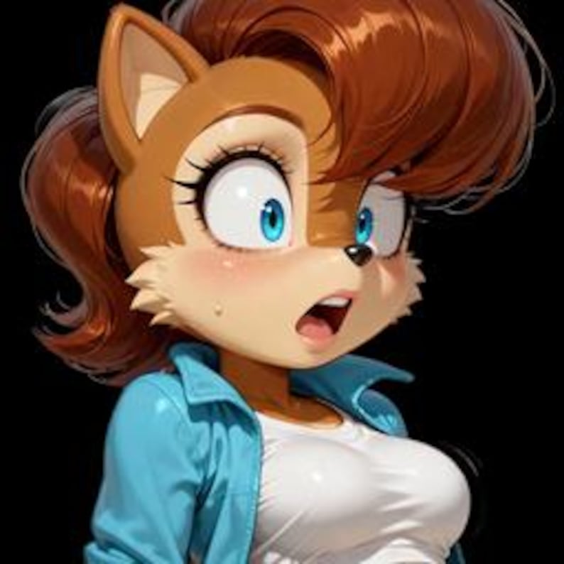 Sonic Emotes Pack: Sally Acorn Twitch Discord Youtube Stickers Bundle ...