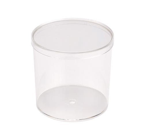 Clear PVC Plastic Container W/lids - Etsy