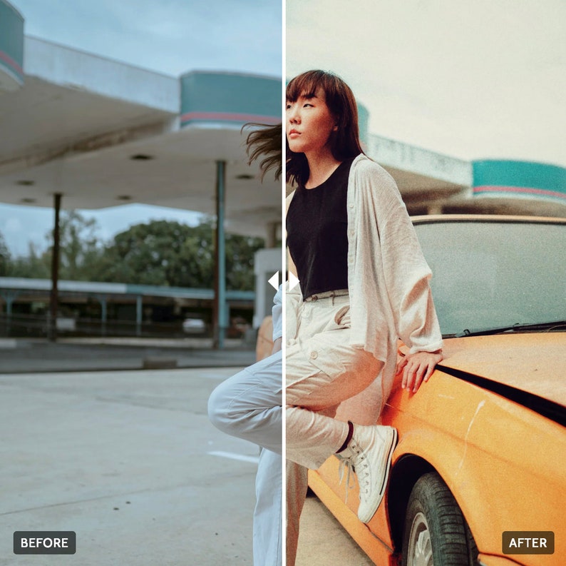 10 Retro Film Snapseed Presets, Handmade, Original, One-click and Easy ...