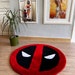 Marvel Deadpool Tufted Rug Custom Tufted Rug Tufted Comics Character ...