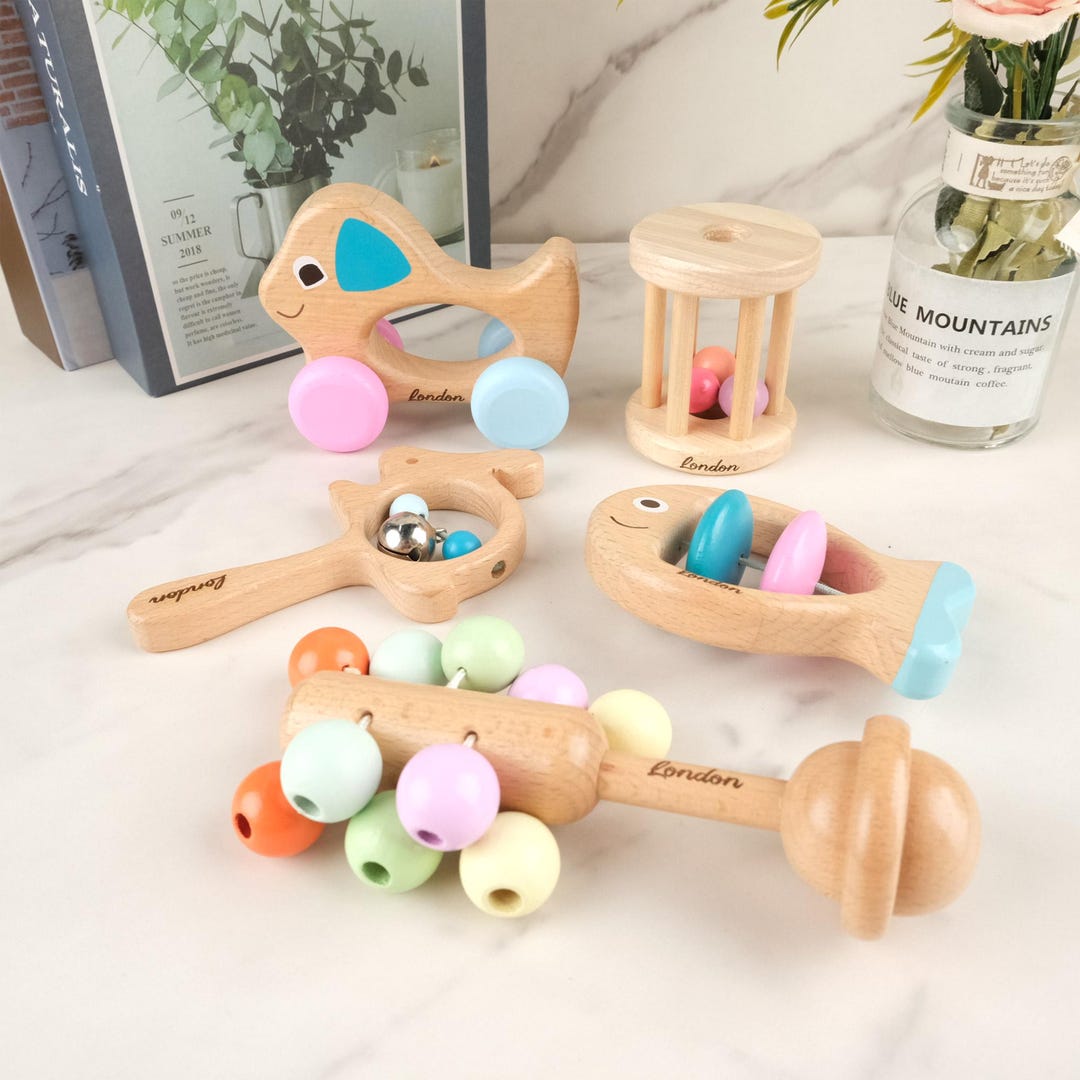 Personalized Wooden Musical Instrument Set, Custom Wooden Instrument ...