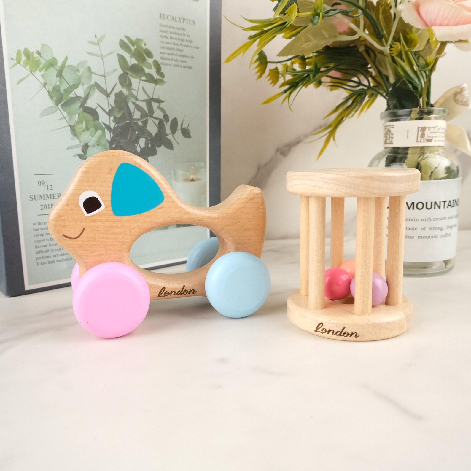 Personalized Wooden Musical Instrument Set, Custom Wooden Instrument ...