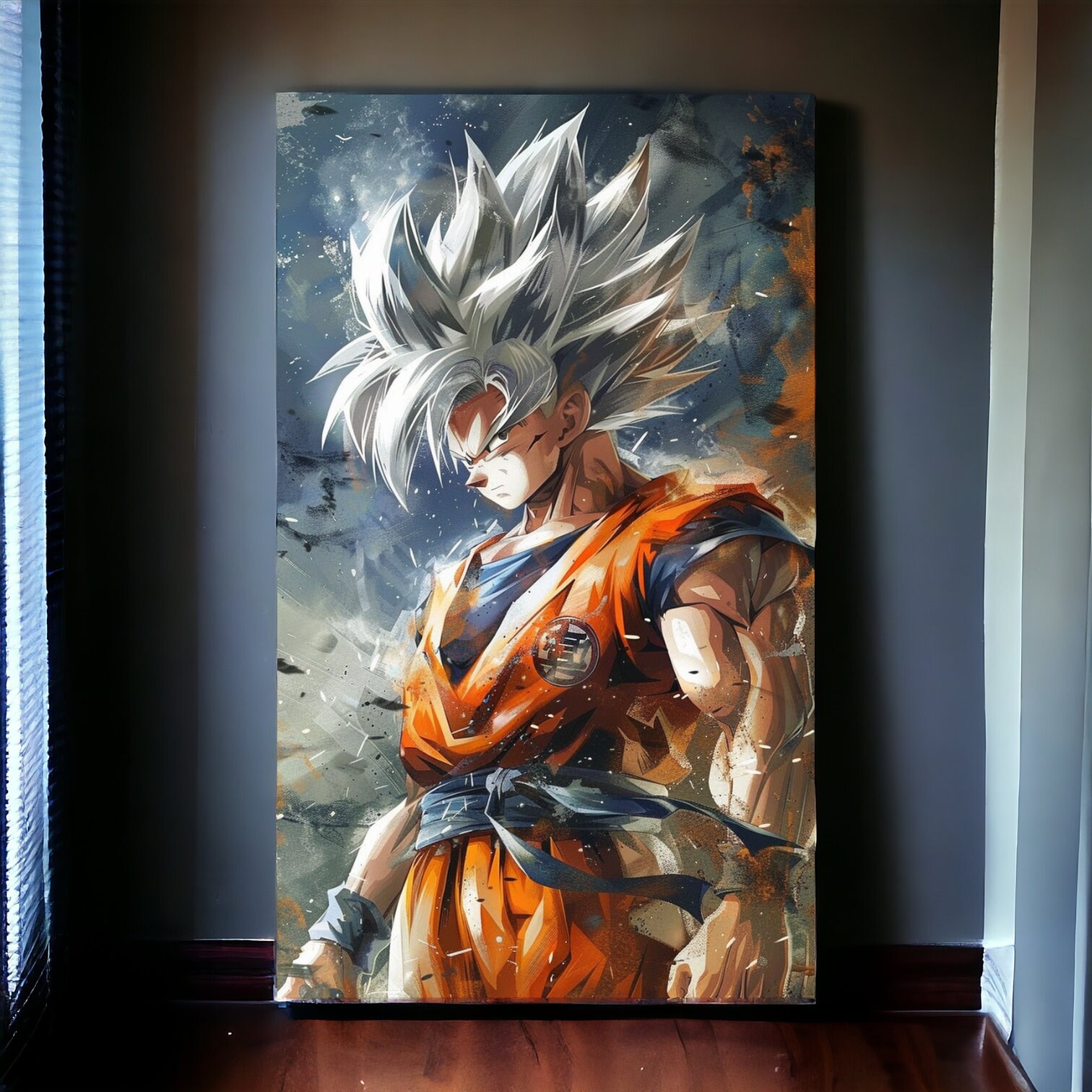 Dragon Ball Goku Ultra Instinct Poster - Etsy
