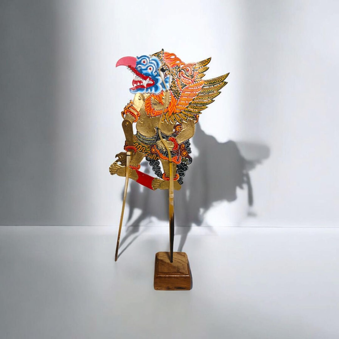 Indoneisan Shadow Puppet Eagle Mahambira, Javanese Wayang Kulit ...