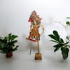 Miniature Indonesian Wayang Kulit, Javanese Shadow Puppets, Flat ...