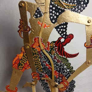 Indoneisan Shadow Puppet Rajamala, Javanese Wayang Kulit, Indonesian ...
