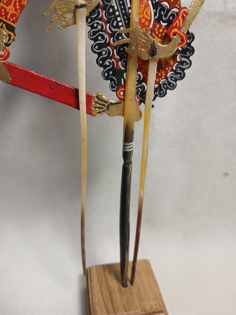 Indoneisan Shadow Puppet Cakil, Javanese Wayang Kulit, Indonesian ...