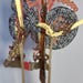 Miniature Indonesian Wayang Kulit, Javanese Shadow Puppet,flat Leather ...