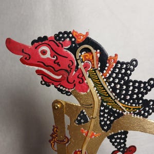 Indoneisan Shadow Puppet Rajamala, Javanese Wayang Kulit, Indonesian ...