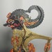 Indonesian Shadow Puppet Bima, Javanese Wayang Kulit, Indonesian Wayang ...